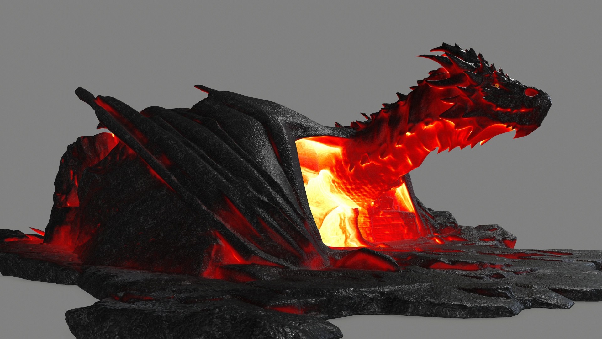 3D Dragon - TurboSquid 1652763