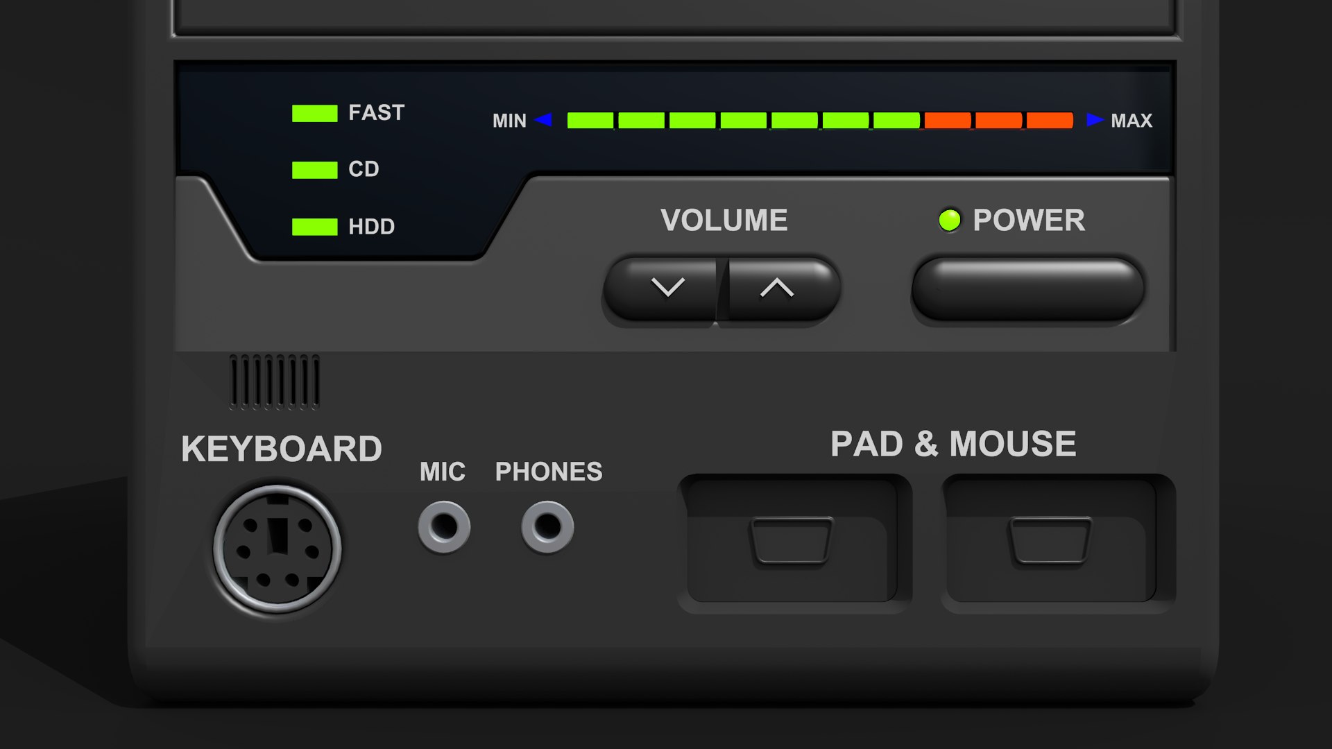3D Fm Towns Fujitsu - TurboSquid 1376381