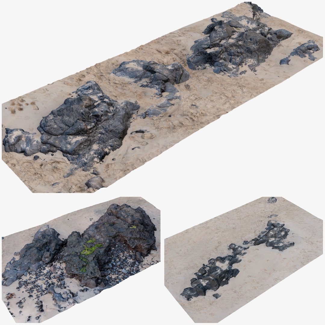 Beach 16k Ultra Scan Pack 01 Model - TurboSquid 2180648