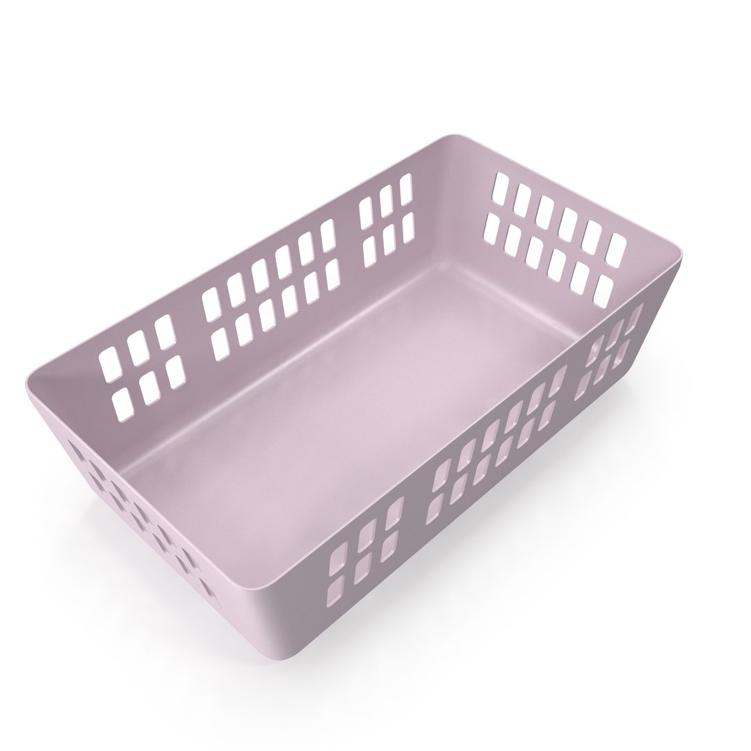 Plastic Basket 3D Model - TurboSquid 1960888