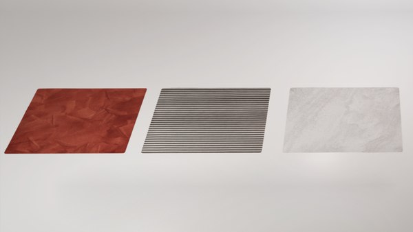 modèle 3D de Kit de tapis low poly Shapespark modèle 3D gratuit ...