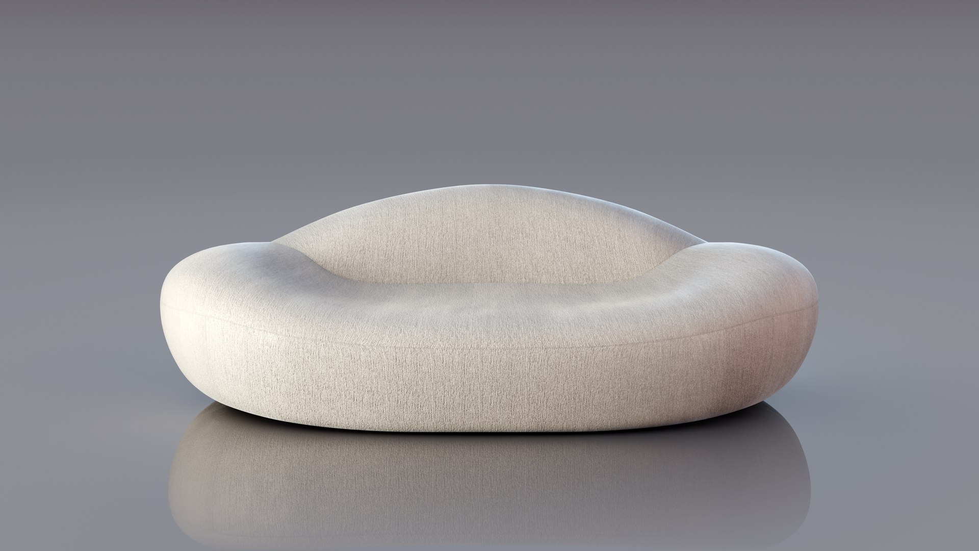 Alice - Cloud Sofa 3D Model - TurboSquid 2398314