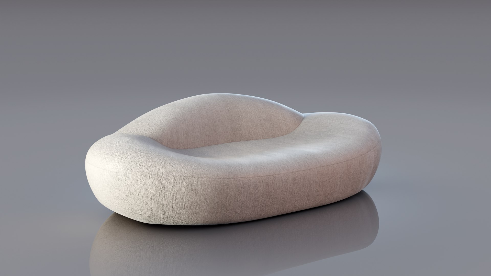Alice - Cloud Sofa 3D Model - TurboSquid 2398314