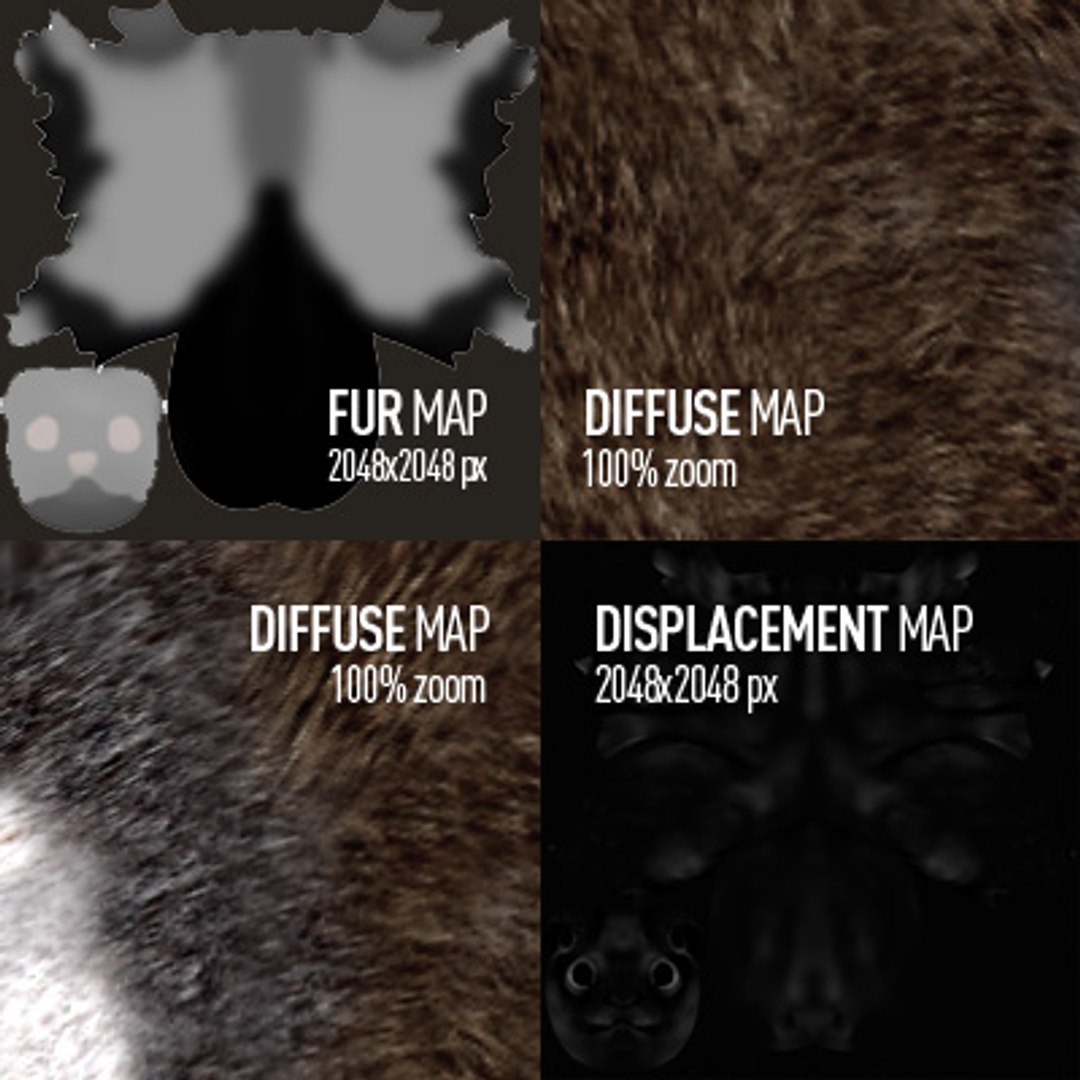 Squirrel Fur - 3ds