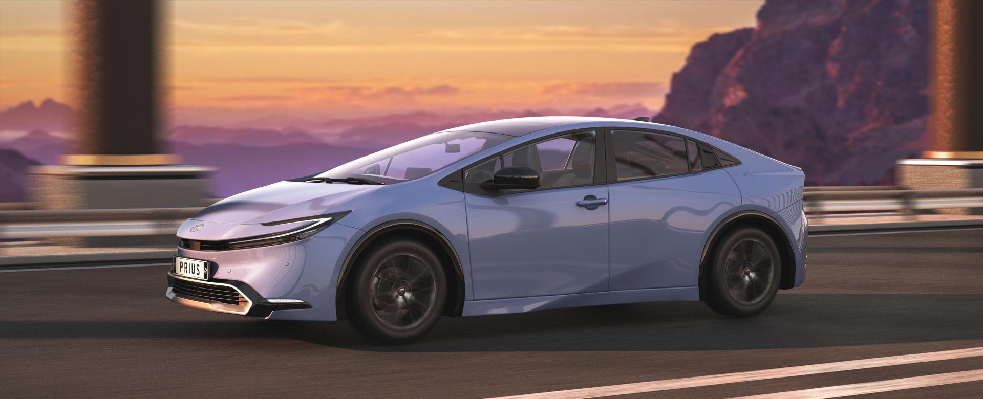 Toyota Prius 2024 Opening Doors And Trunk 3D Model - TurboSquid 2040012