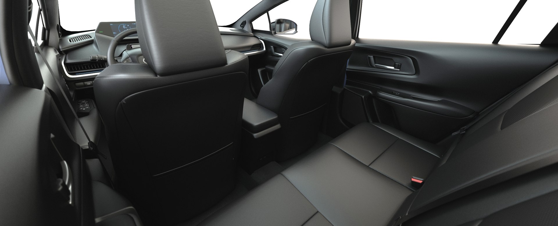 Toyota Prius 2024 Opening Doors And Trunk 3D Model - TurboSquid 2040012