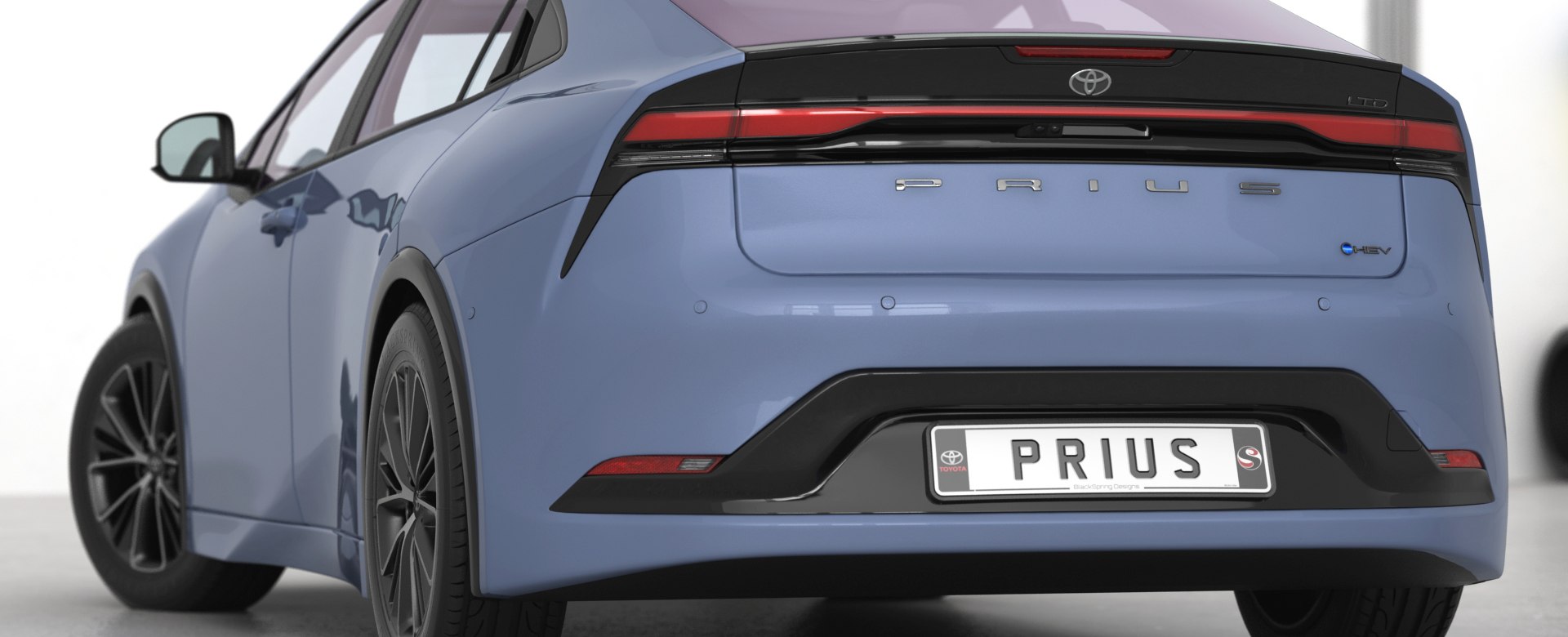 Toyota Prius 2024 Opening Doors And Trunk 3D Model - TurboSquid 2040012