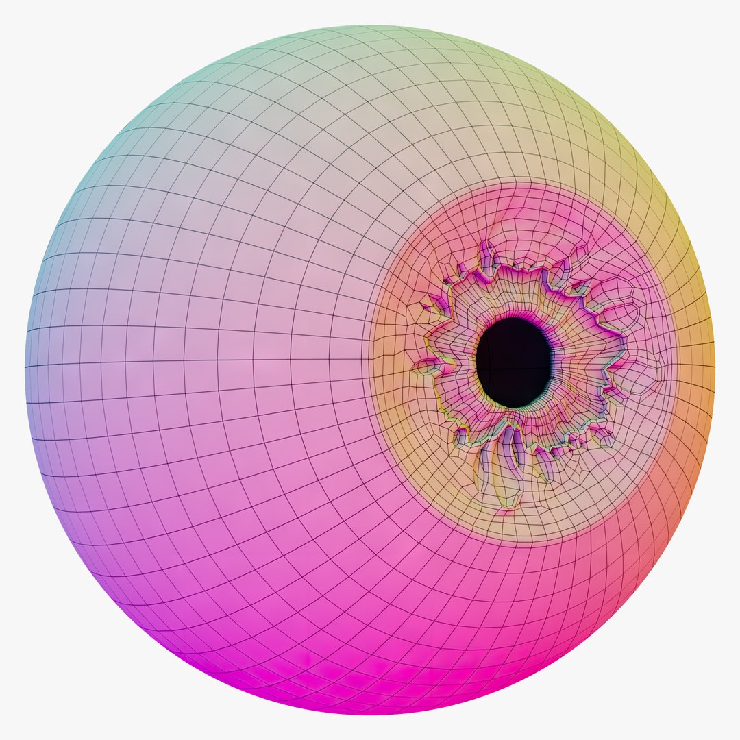 3D Eye Detailed - TurboSquid 2040161