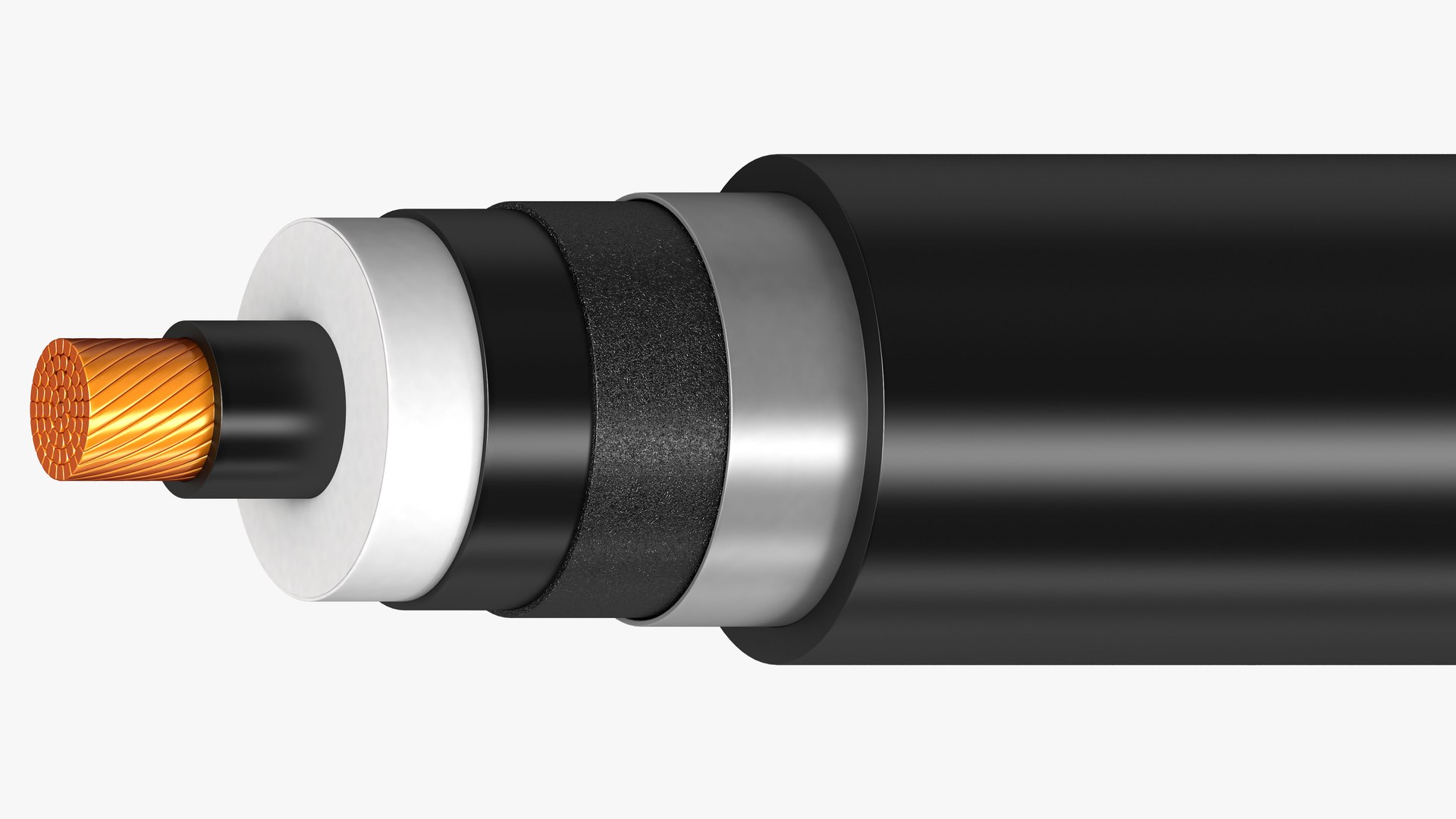 Electrical Cables Voltage Lead 3d Model