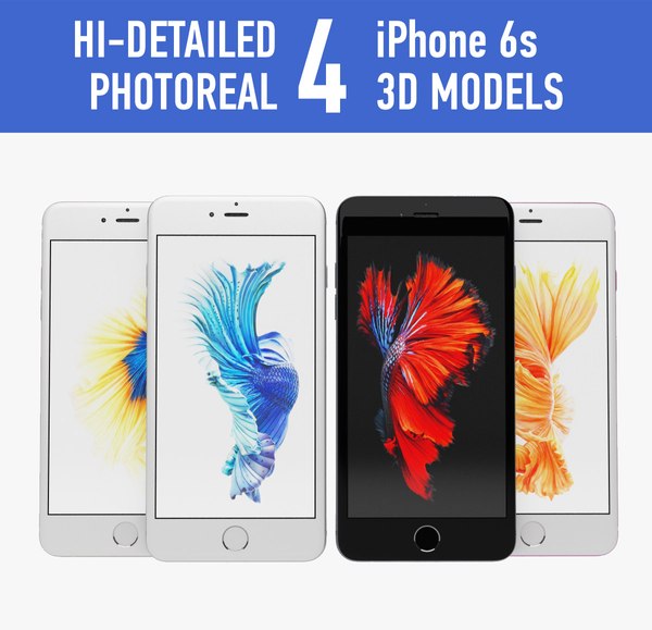 apple iphone 6s 3d obj