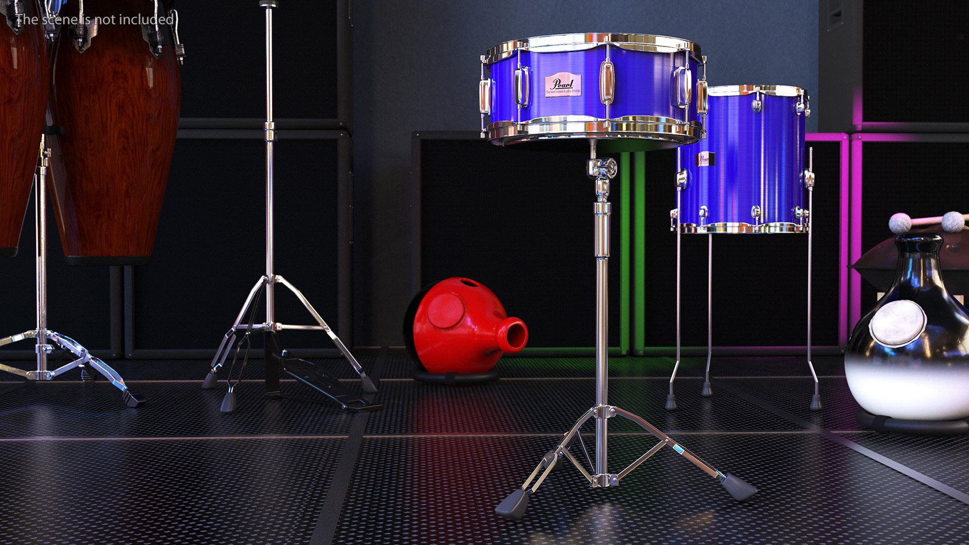 3D model Snare Drum with Stand - TurboSquid 2172242