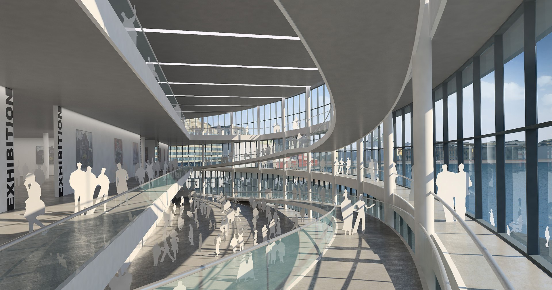 Museum Interior Model - TurboSquid 1311965