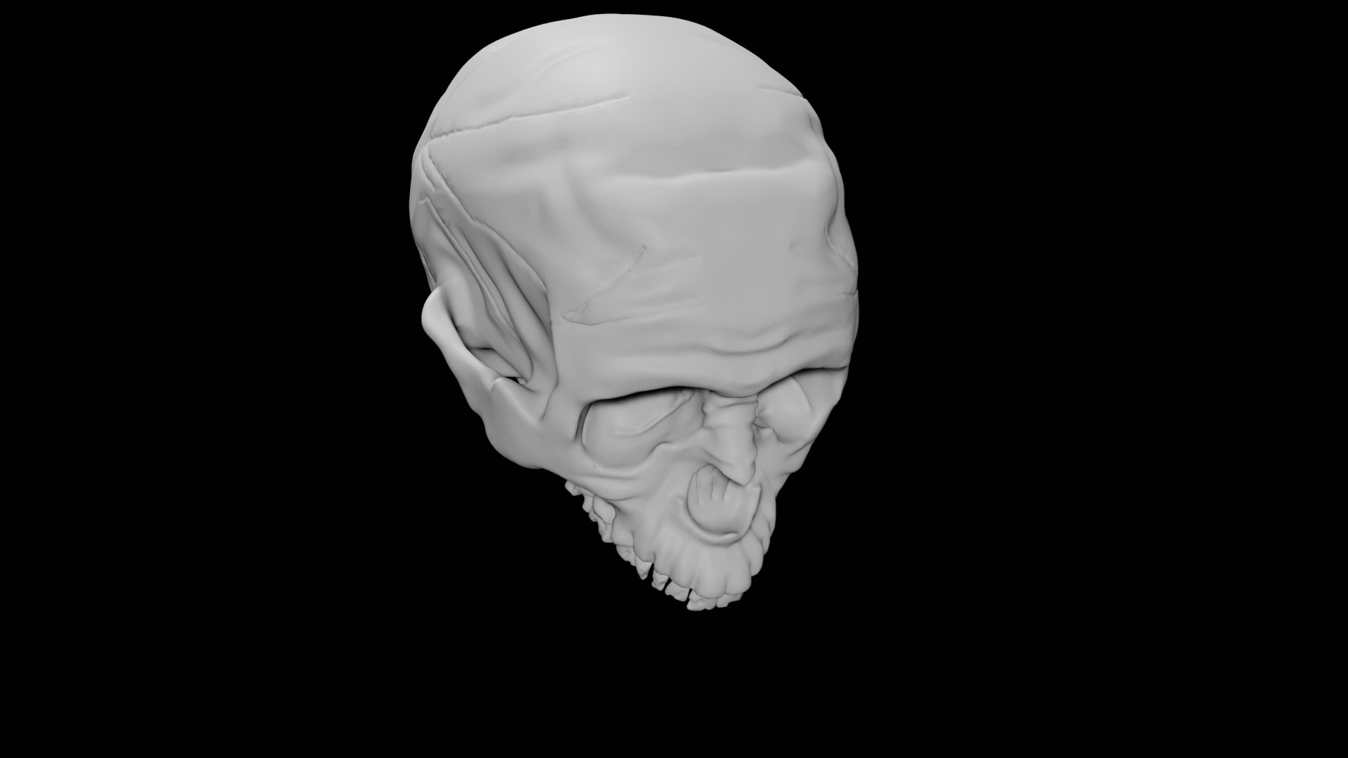 3D Model Skull - TurboSquid 1844864