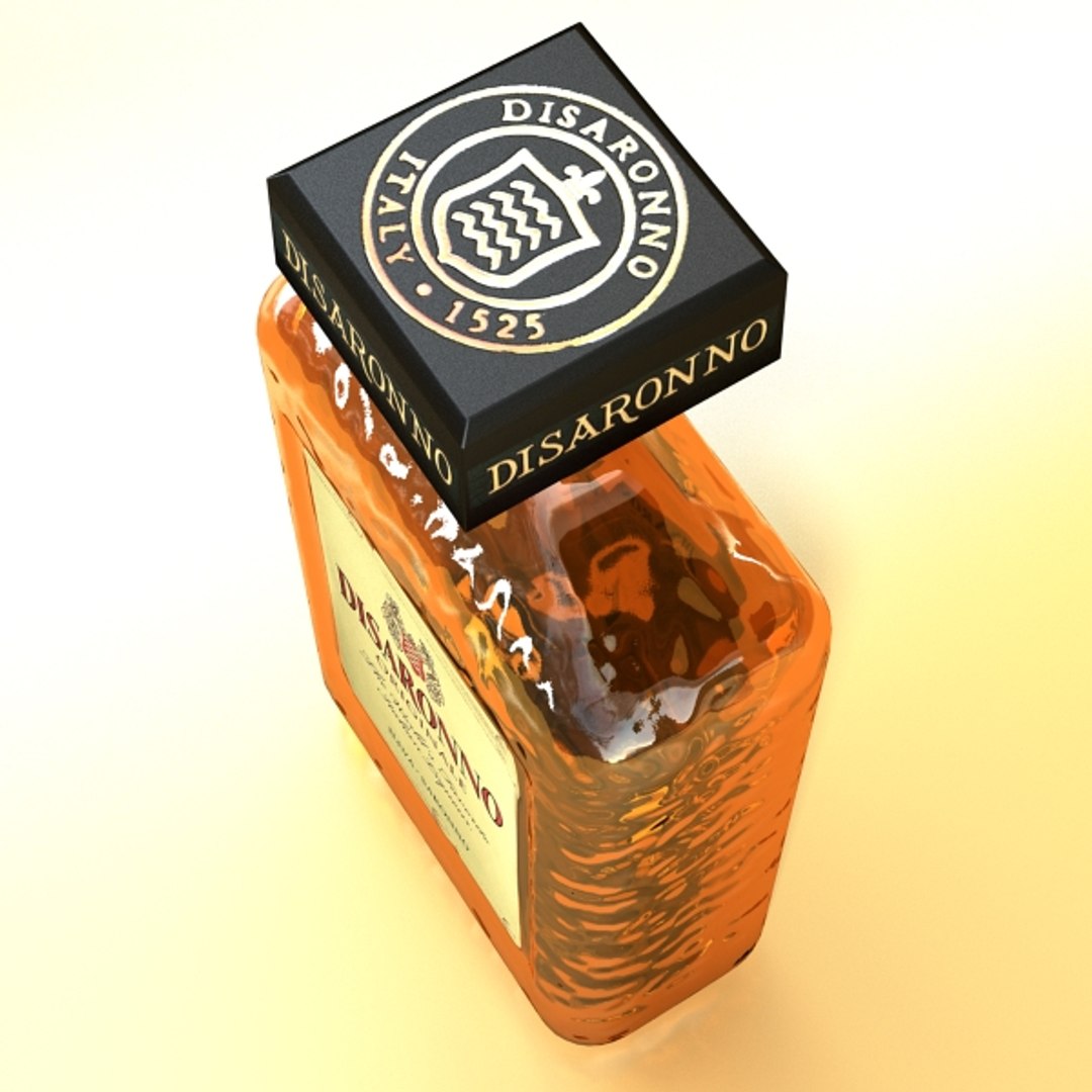Obj Liquor Bottle Disaronno
