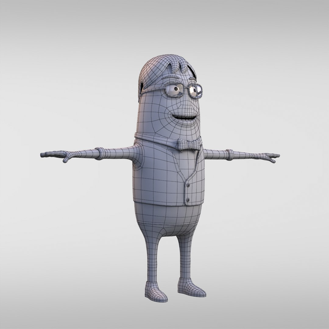 Cartoon Jason 3d Max