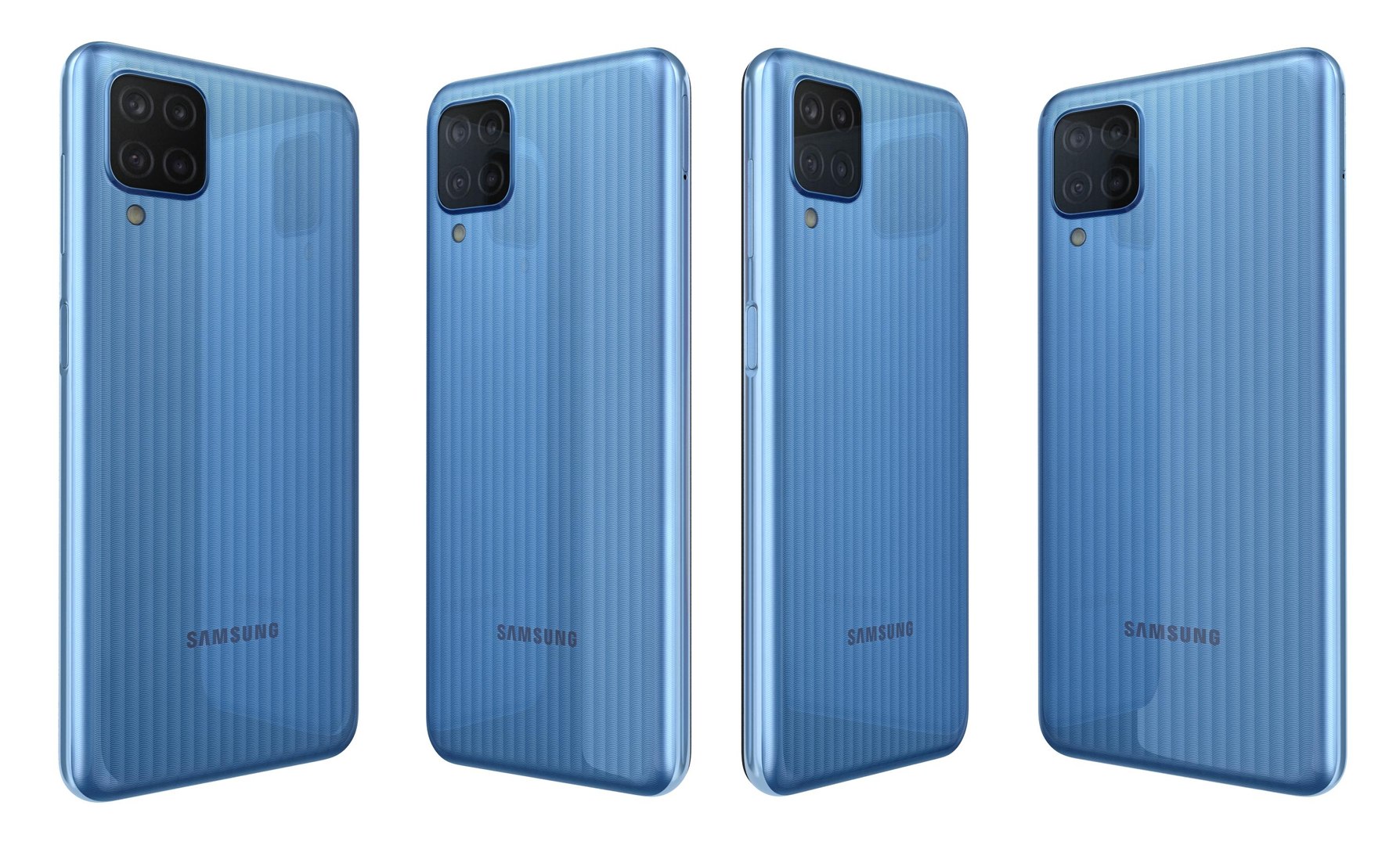 3D Model Samsung Galaxy M12 Blue - TurboSquid 1699470