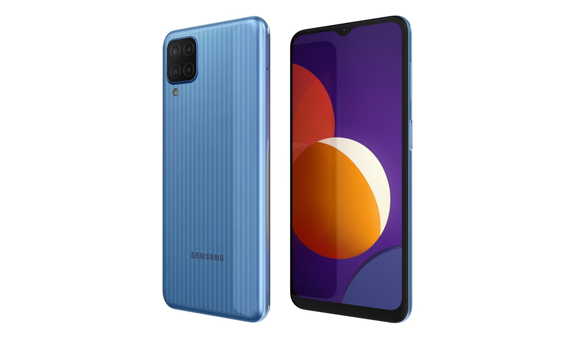 3D Model Samsung Galaxy M12 Blue - TurboSquid 1699470