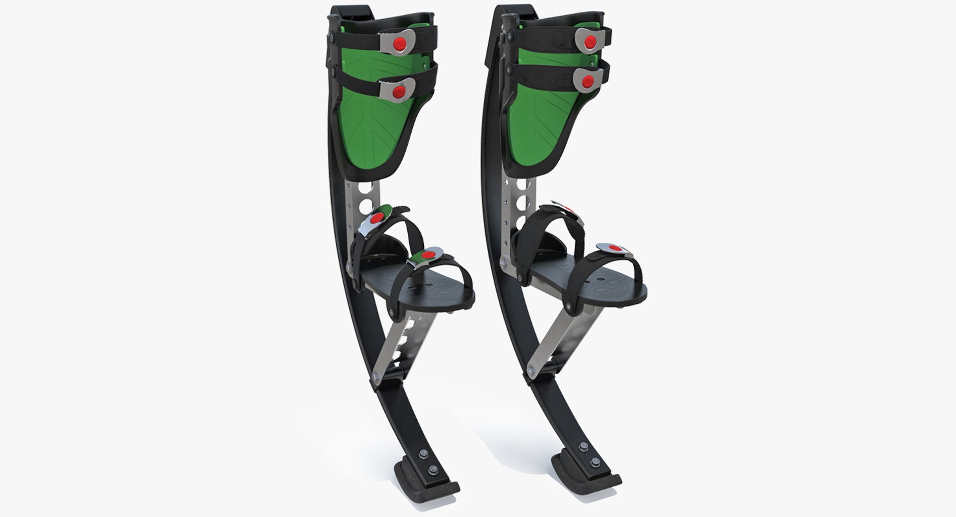 3D spring stilts generic - TurboSquid 1189011