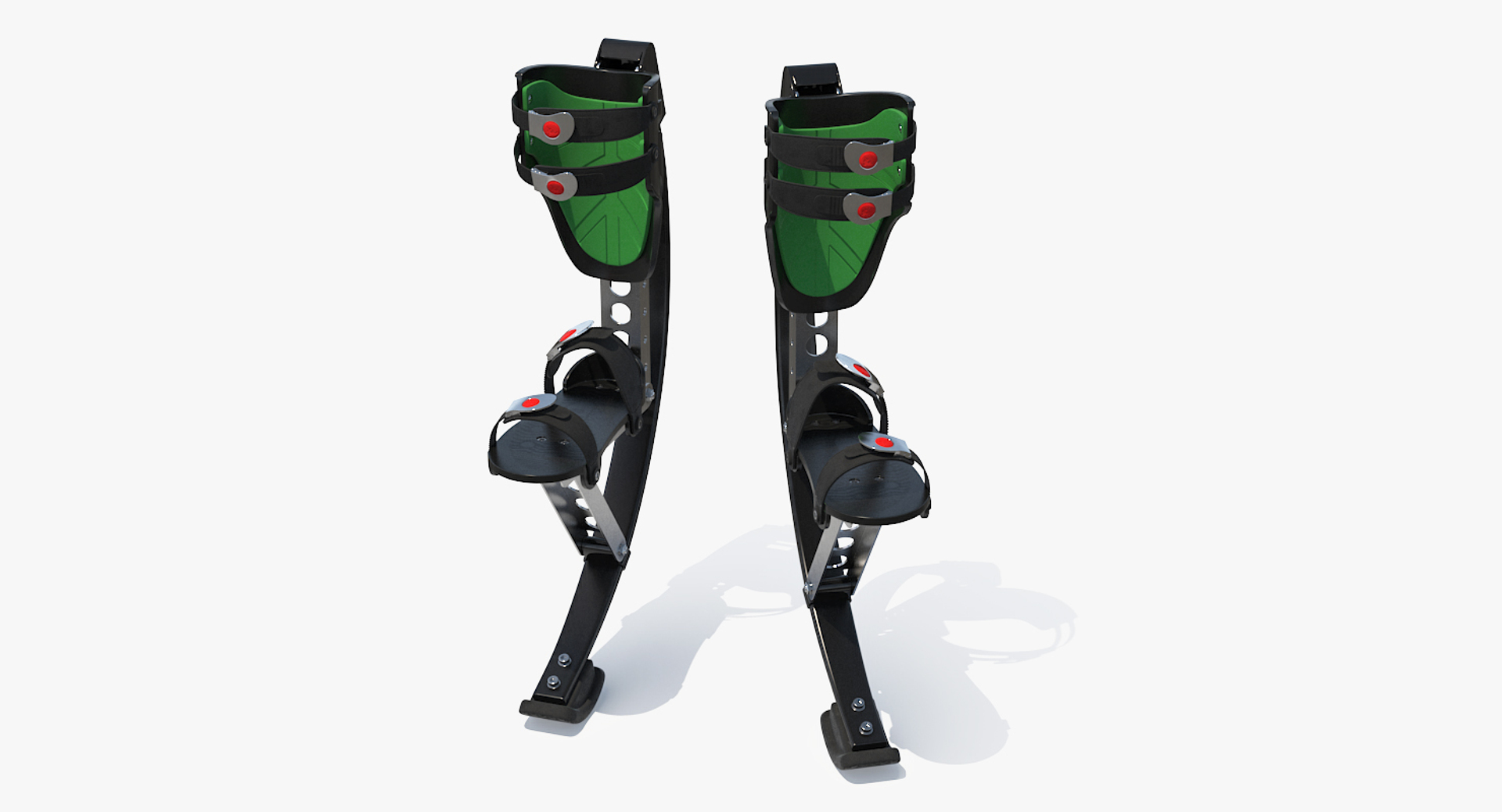 3D spring stilts generic - TurboSquid 1189011