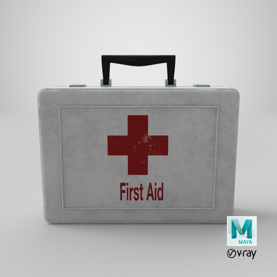 3D Medical Kit Model - TurboSquid 1211295