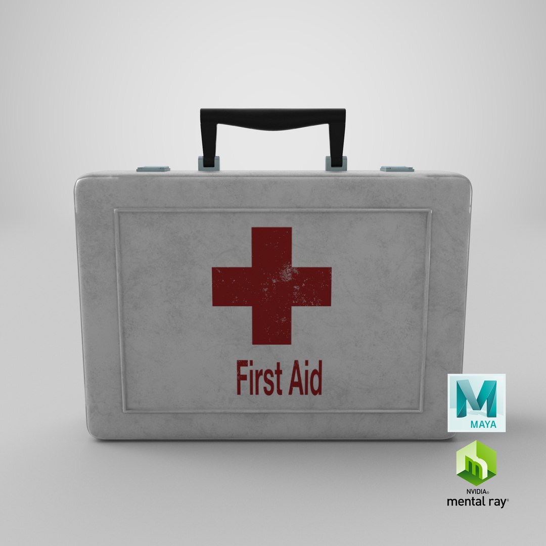 3D Medical Kit Model - TurboSquid 1211295