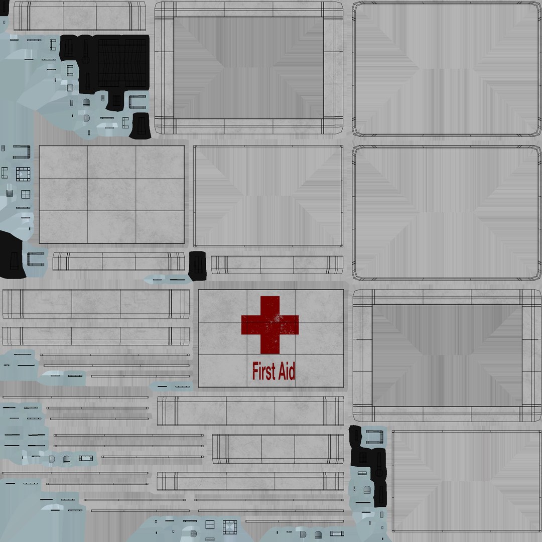 3D Medical Kit Model - TurboSquid 1211295