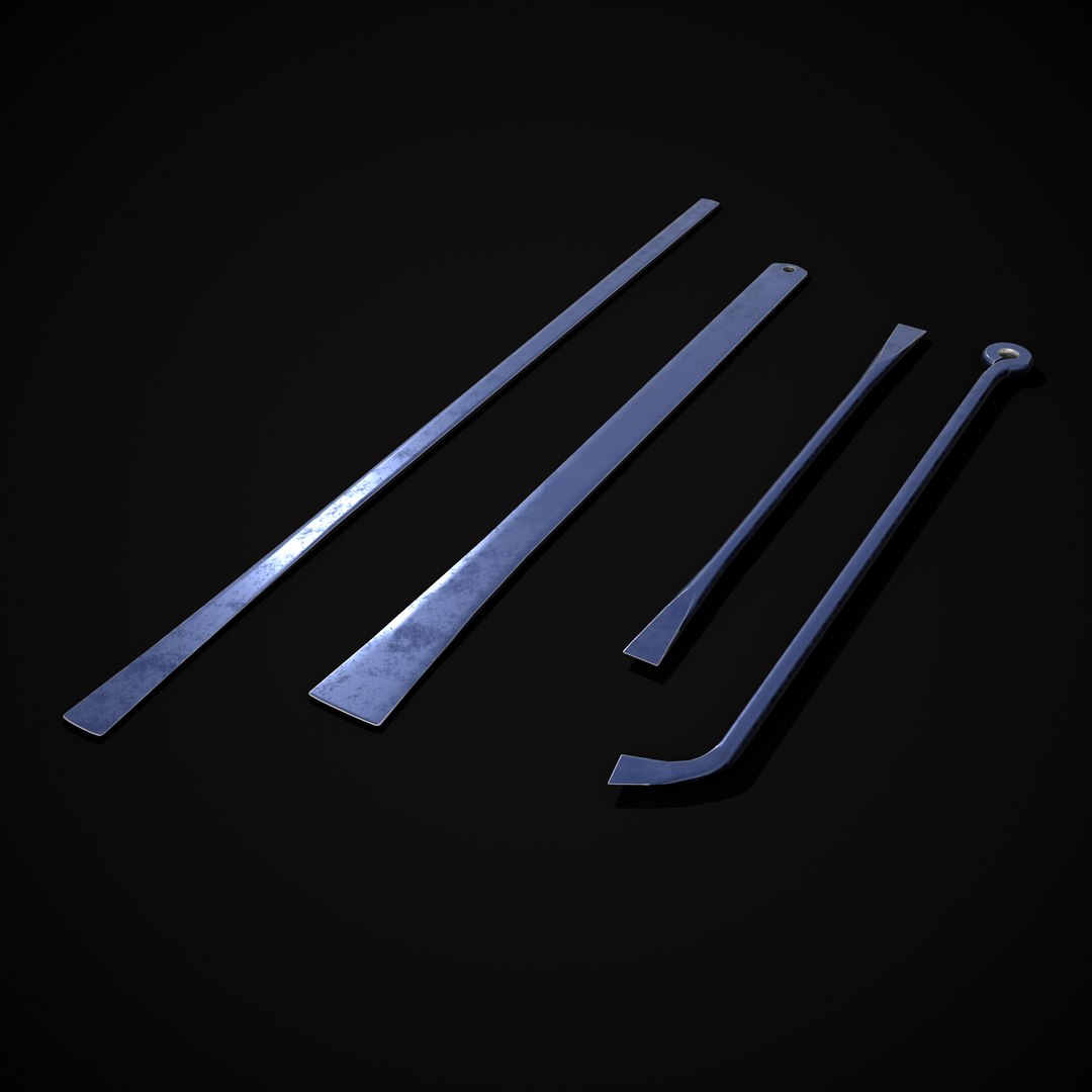 Pry Bars 3D - TurboSquid 2008906