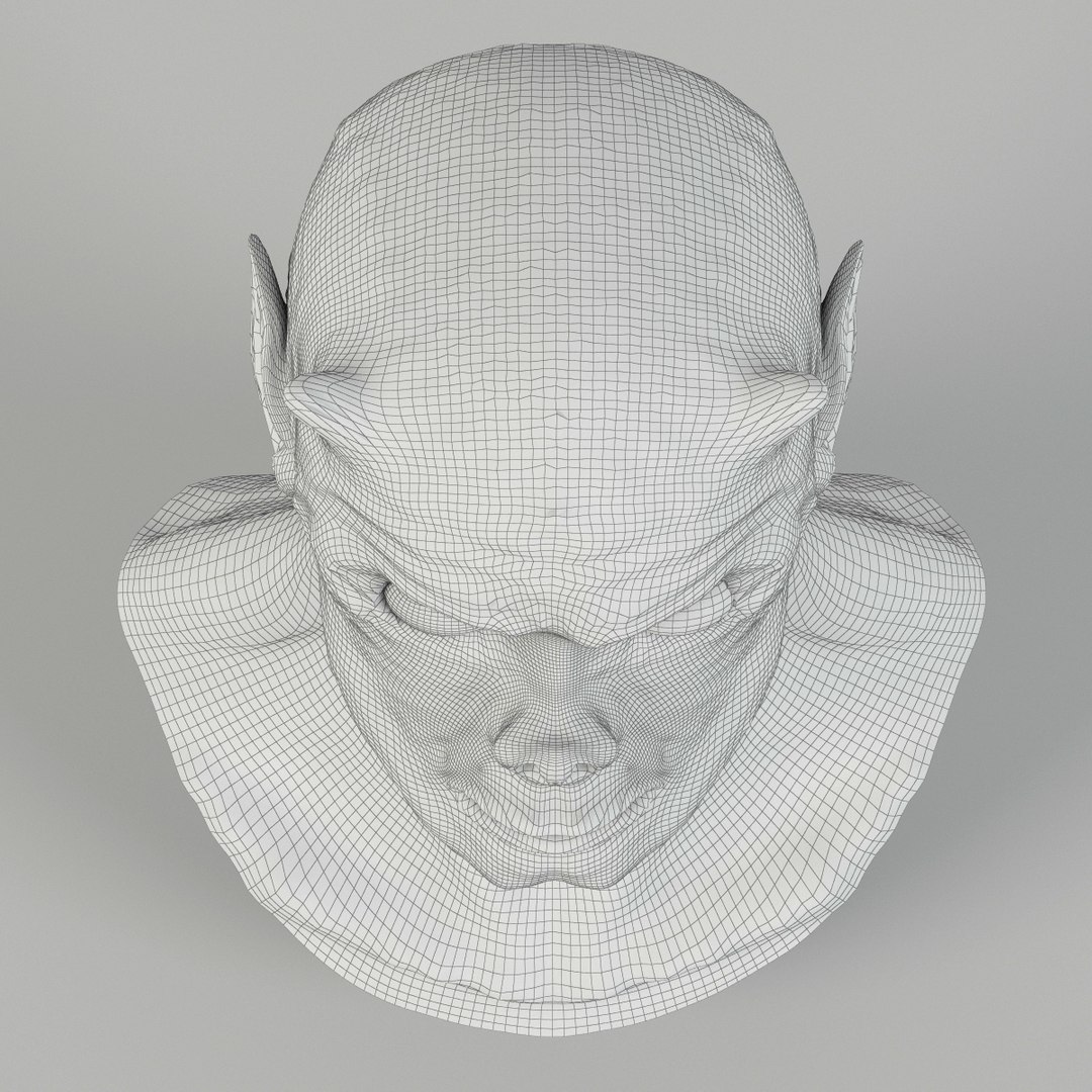 3d Model Devil Head