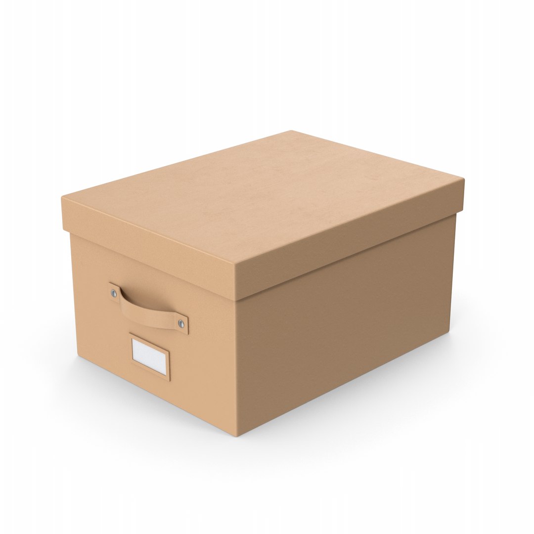 3D Storage Box - TurboSquid 1907340