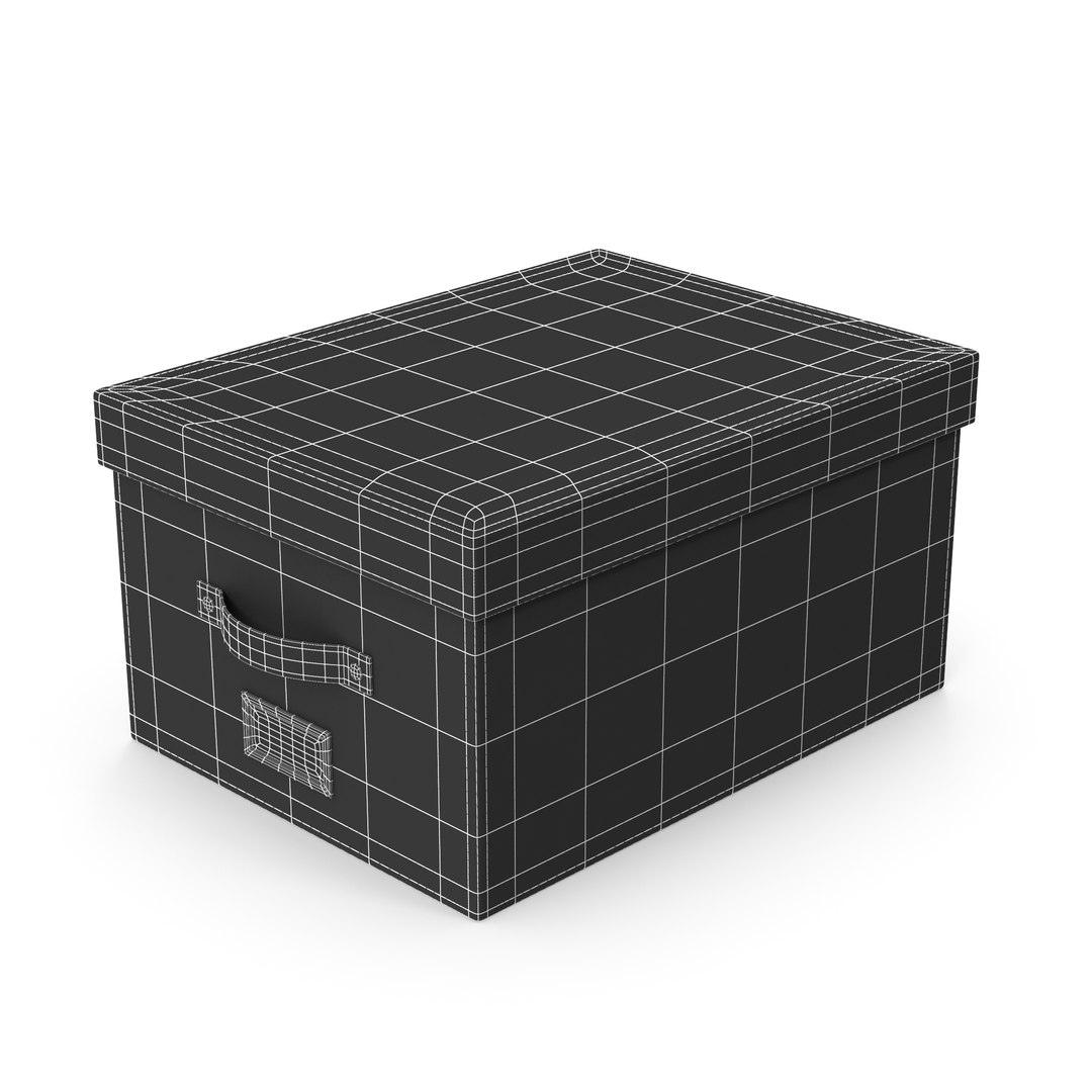 3D Storage Box - TurboSquid 1907340