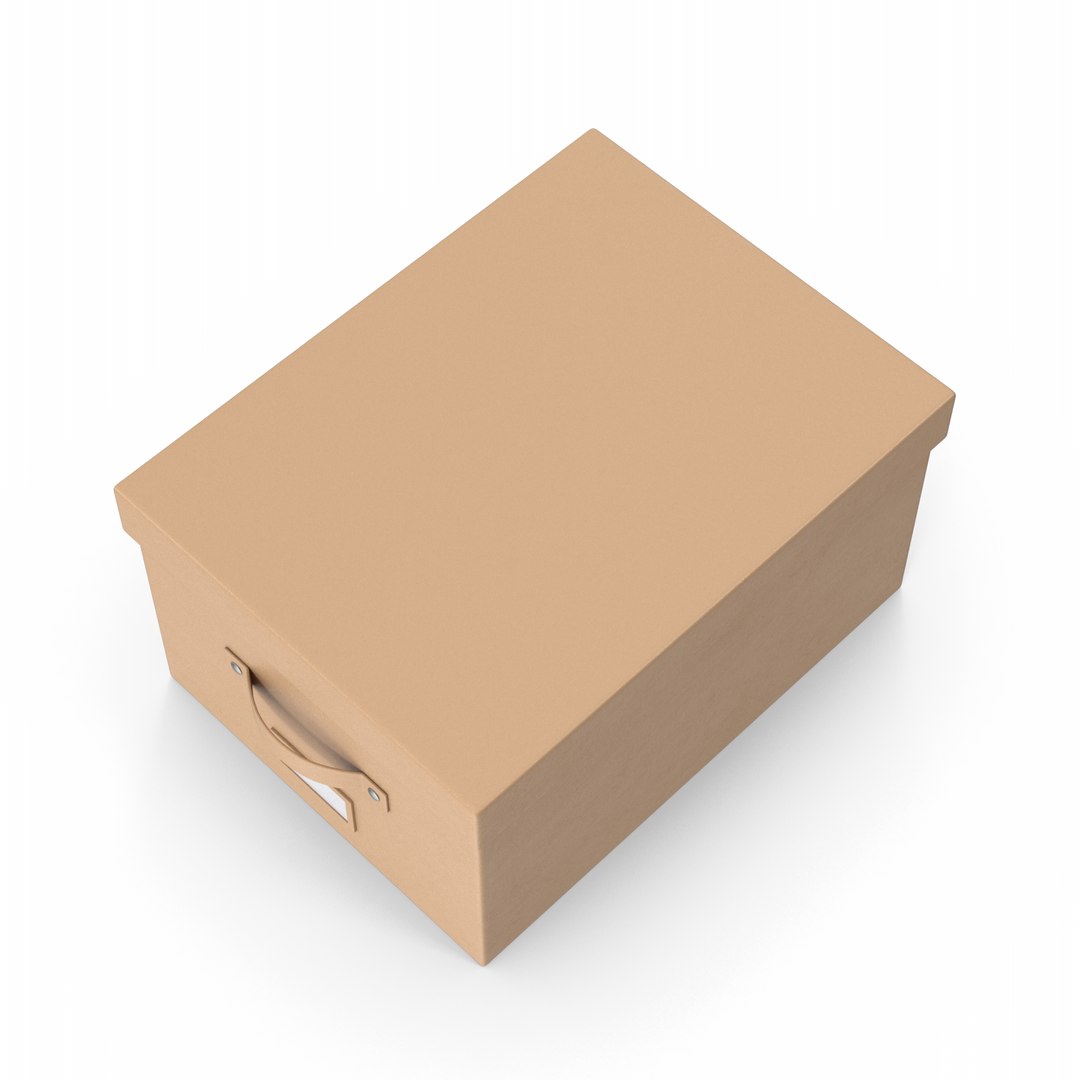 3D Storage Box - TurboSquid 1907340