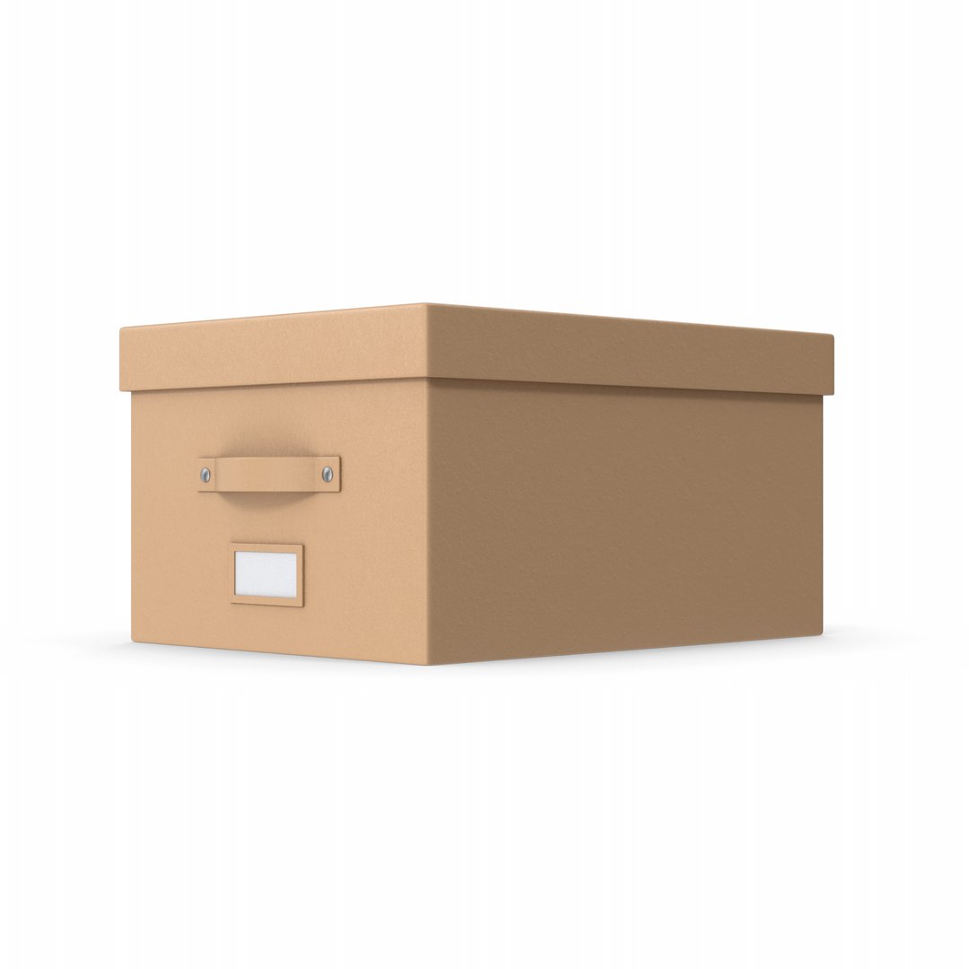 3D Storage Box - TurboSquid 1907340