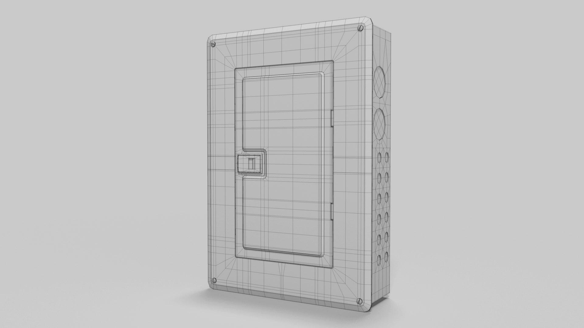 3D Breaker Box Model - TurboSquid 1958592