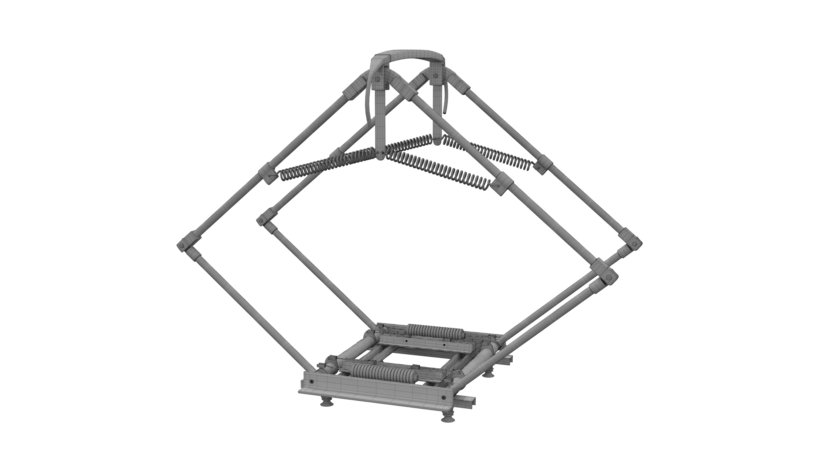 3D Pantograph model - TurboSquid 1739101