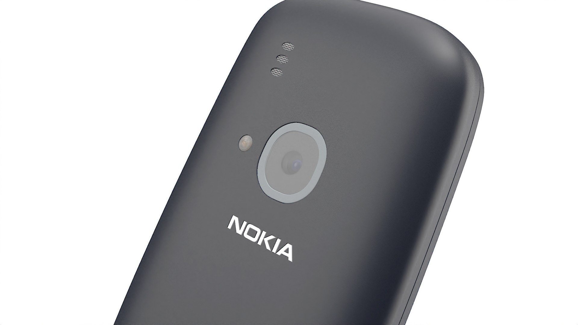 Blue Nokia 3310 New Lights On 3D Model - TurboSquid 2269797