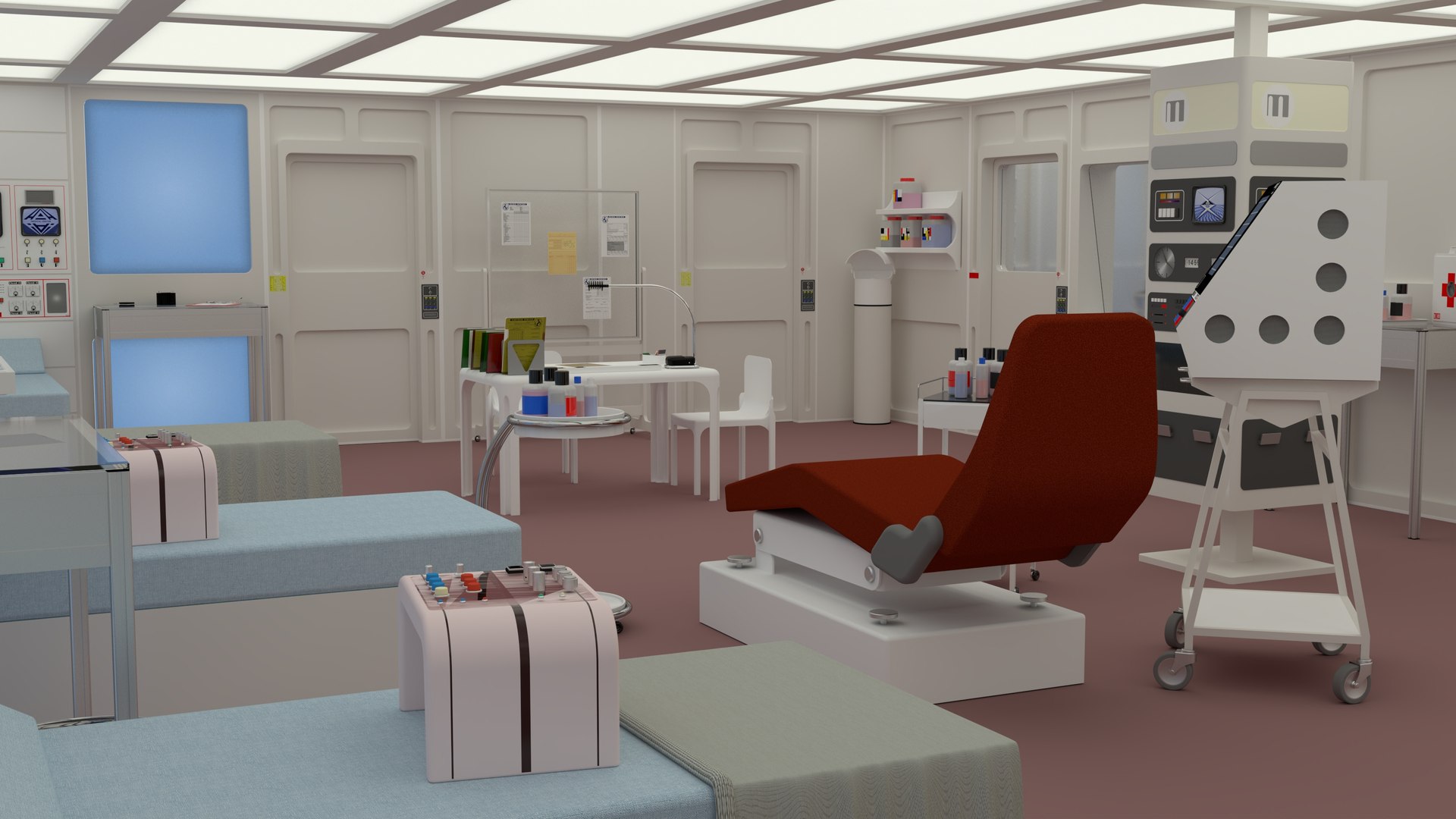 Medical Center 2 3D Model - TurboSquid 2067287