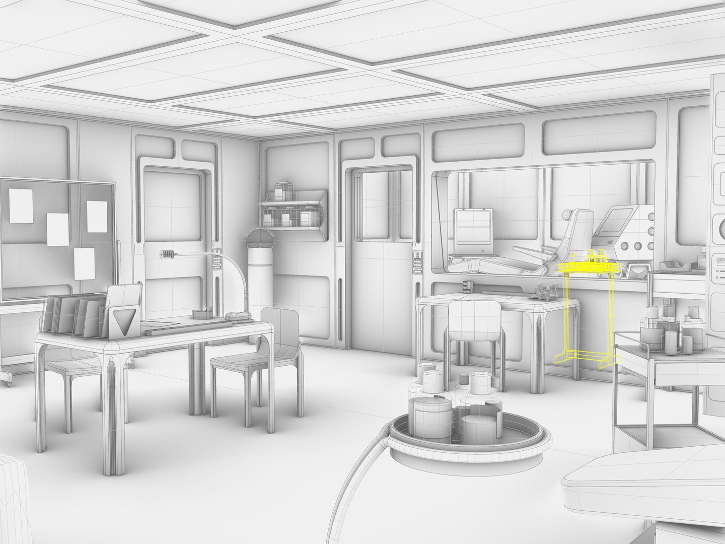 Medical Center 2 3D Model - TurboSquid 2067287