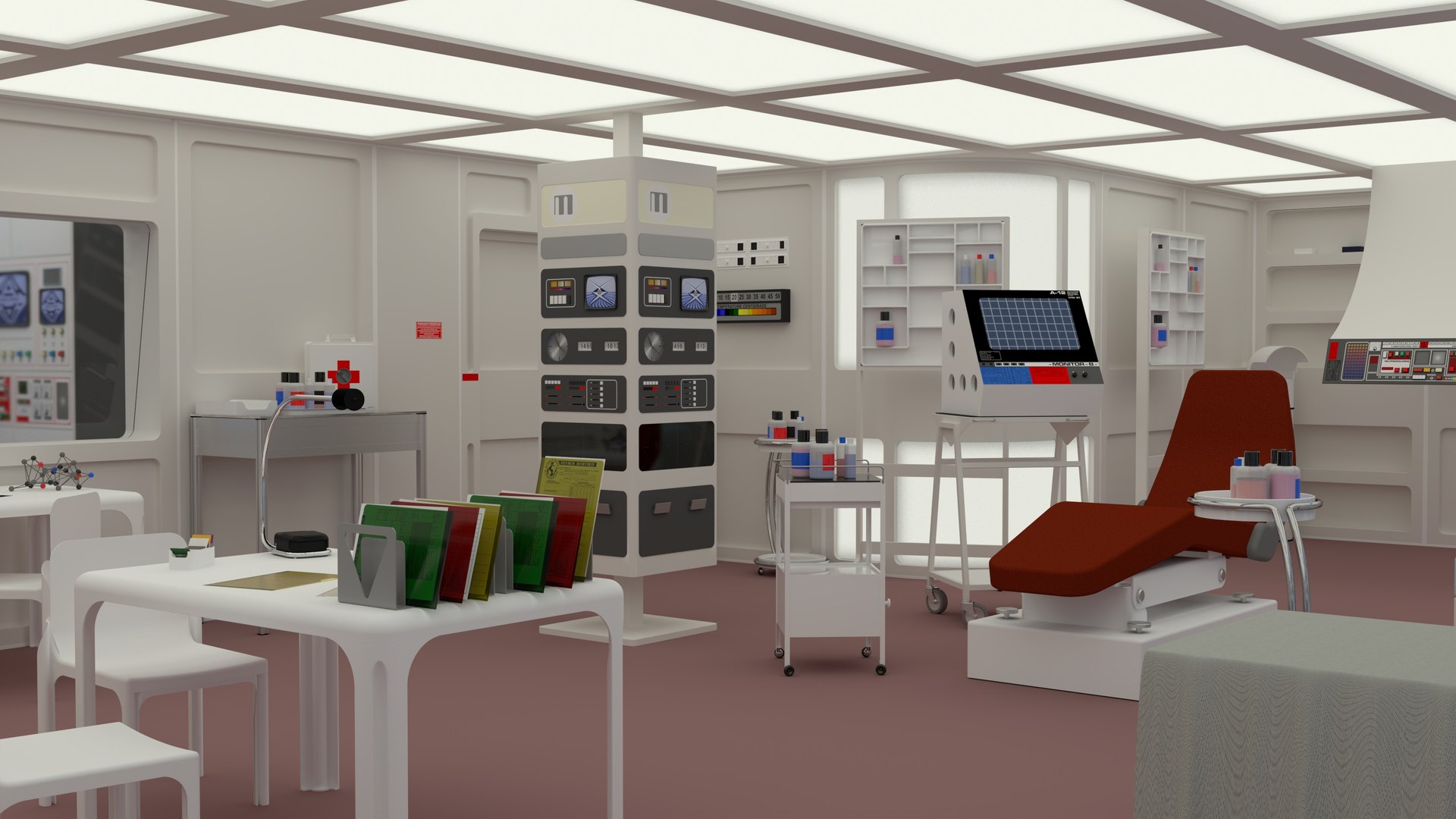Medical Center 2 3D Model - TurboSquid 2067287