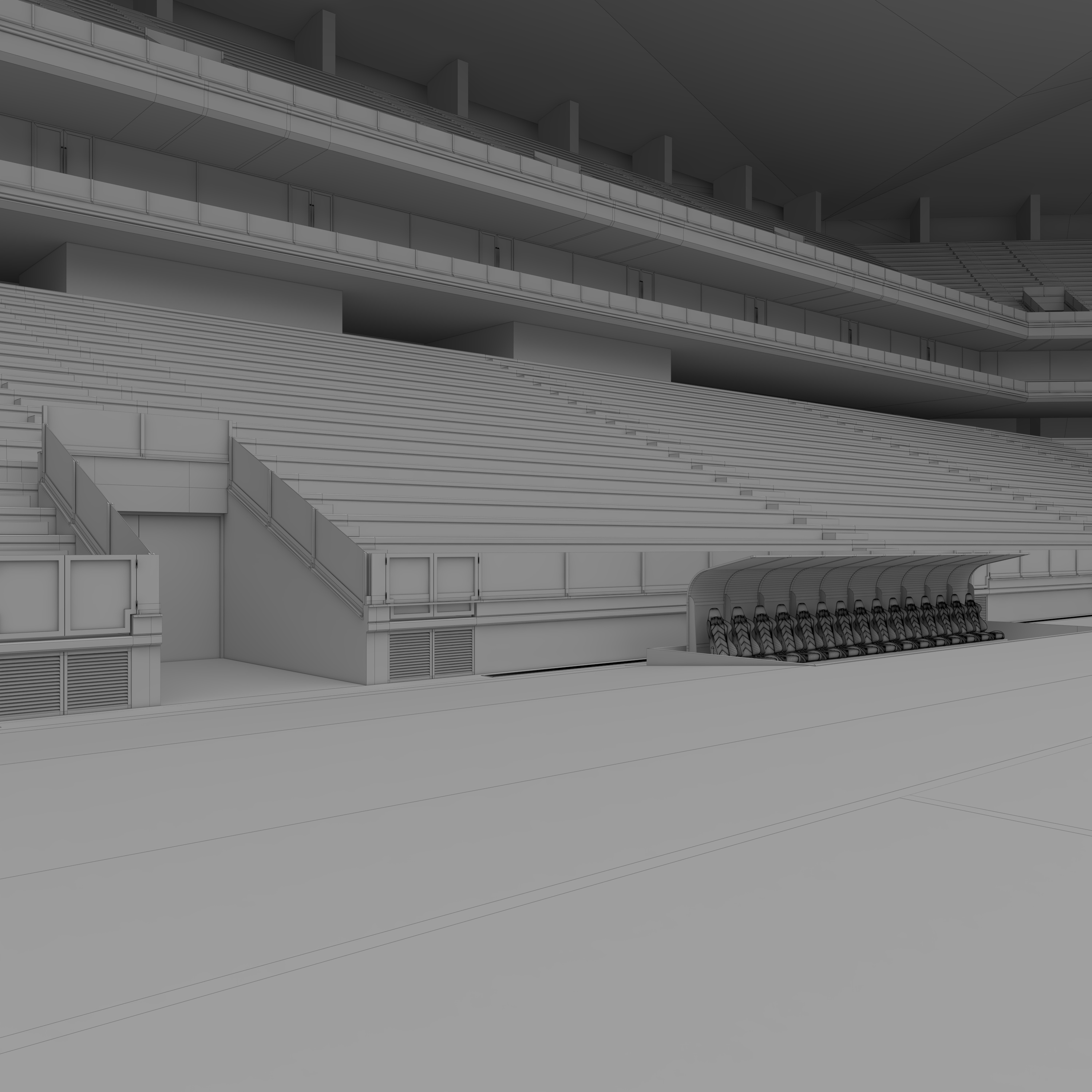 3D Stadion 1 - TurboSquid 1992531