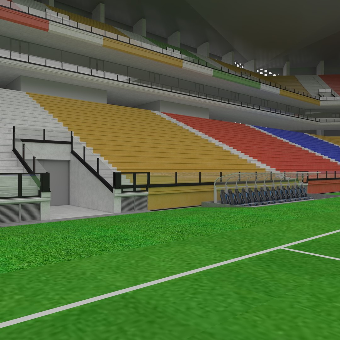 3D Stadion 1 - TurboSquid 1992531