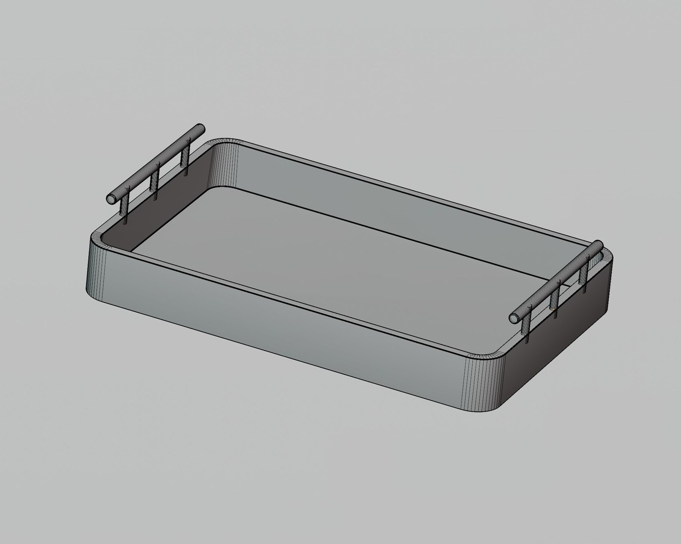 Tray 3D - TurboSquid 2125154