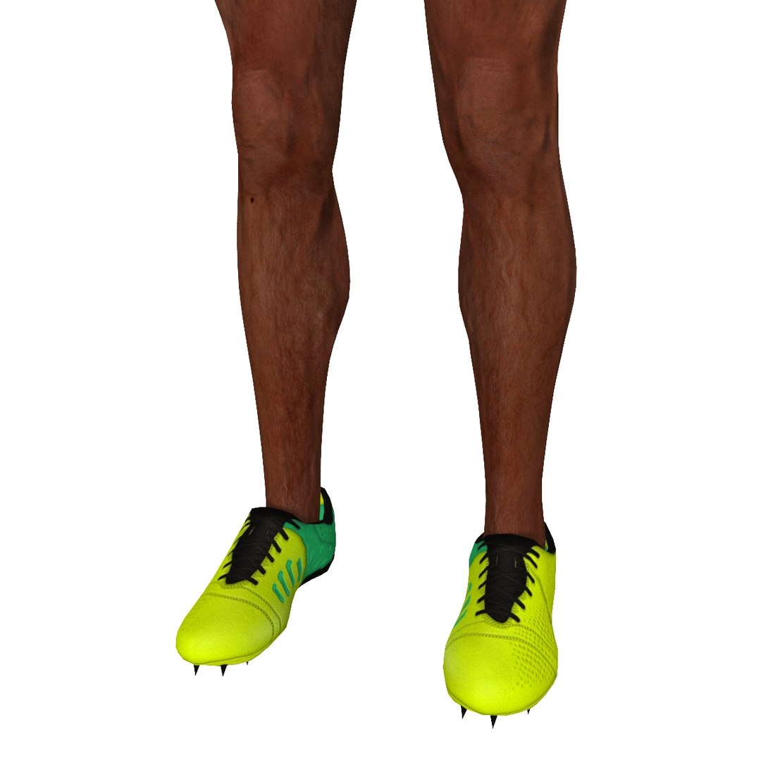 3D Sprinter Athlete Hdr - TurboSquid 1419542