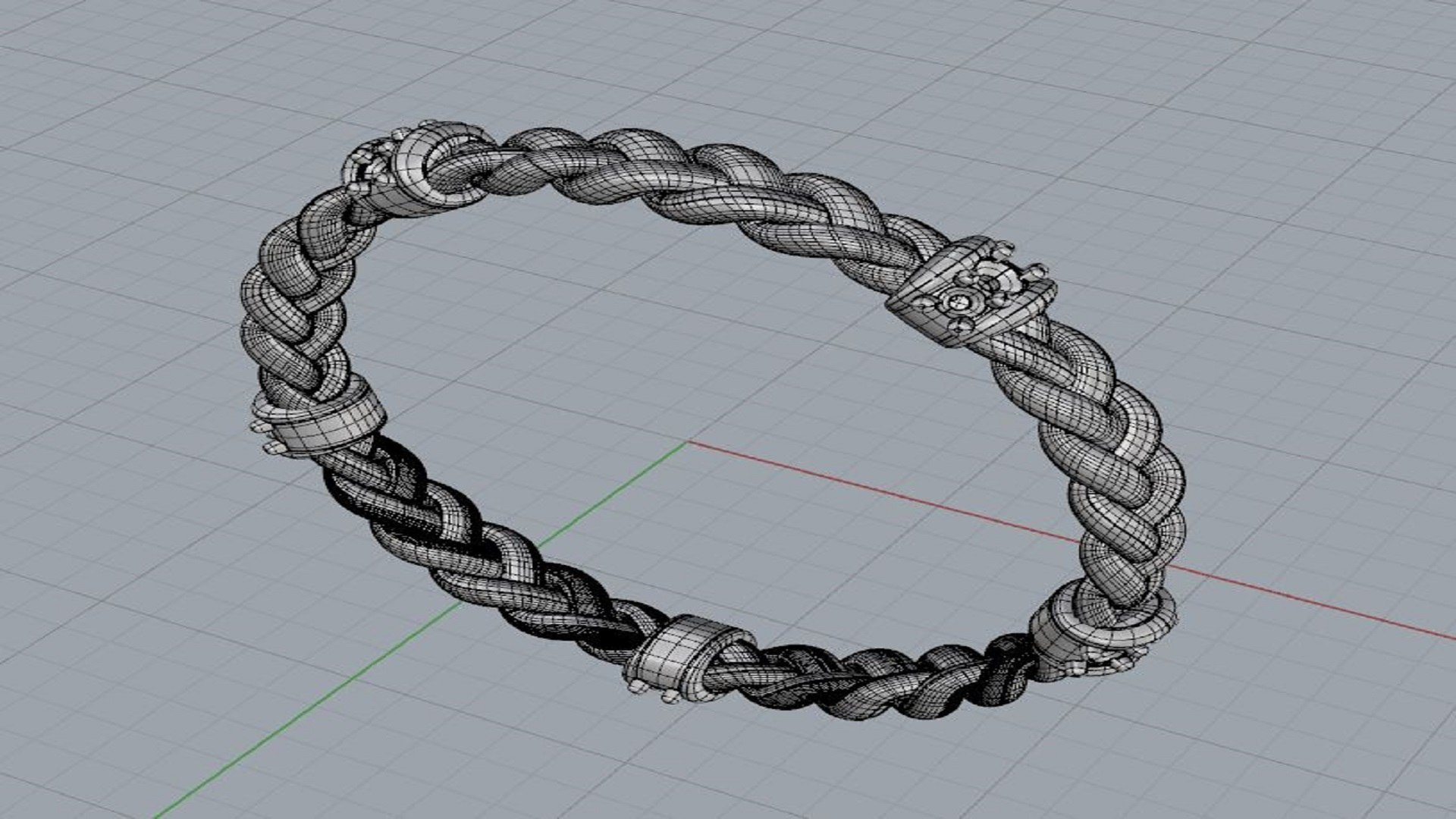 3D Braid Ring - TurboSquid 1733286
