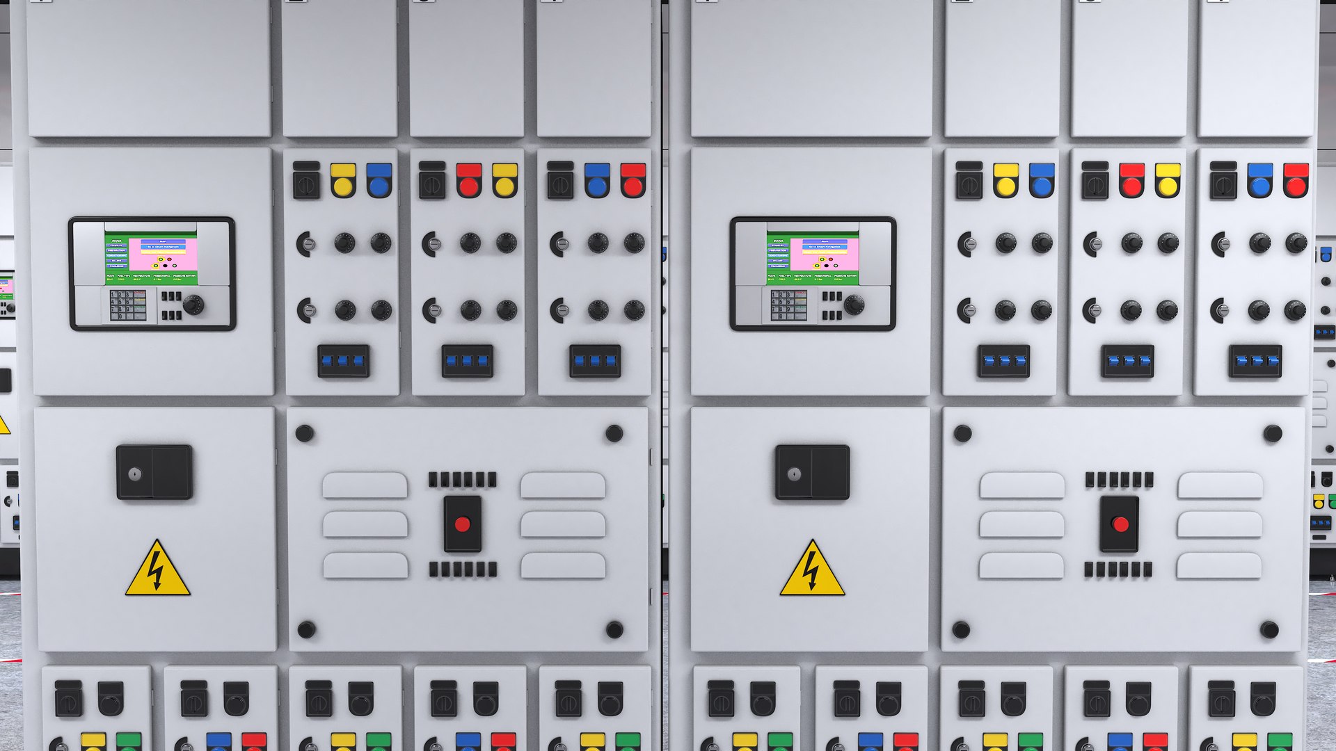 Power Distribution Room 3D - TurboSquid 2372221