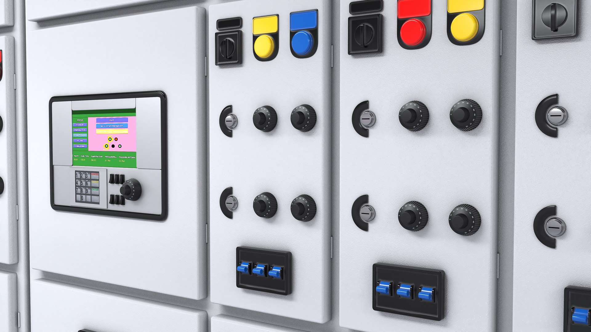 Power Distribution Room 3D - TurboSquid 2372221