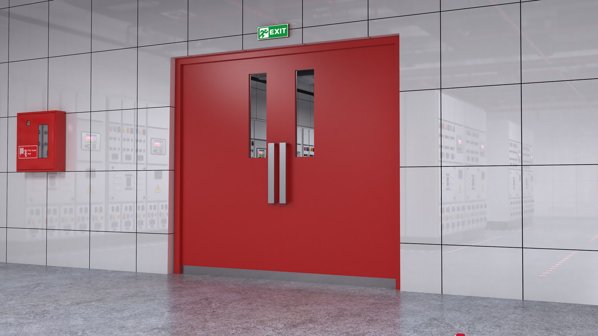 Power Distribution Room 3D - TurboSquid 2372221