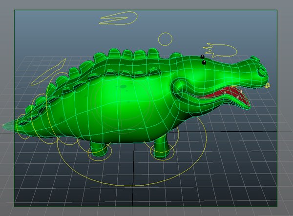3d model animal rigged