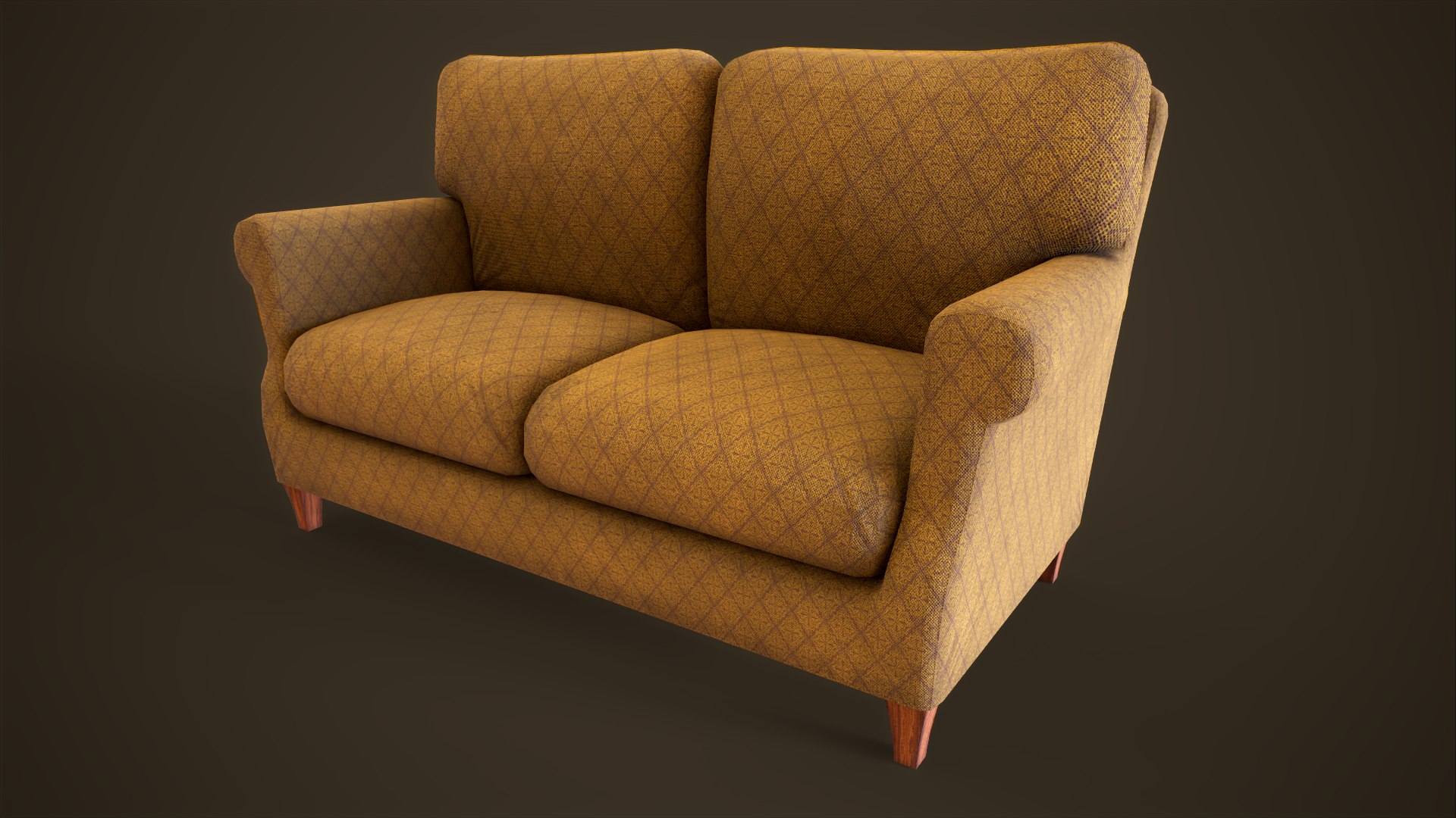 3D Old Classic Sofa - TurboSquid 2047146