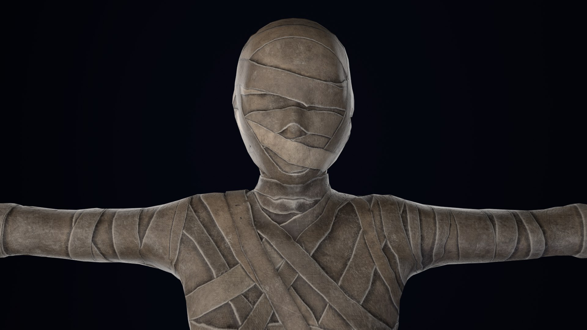 Mummy 3D Model - TurboSquid 2250012