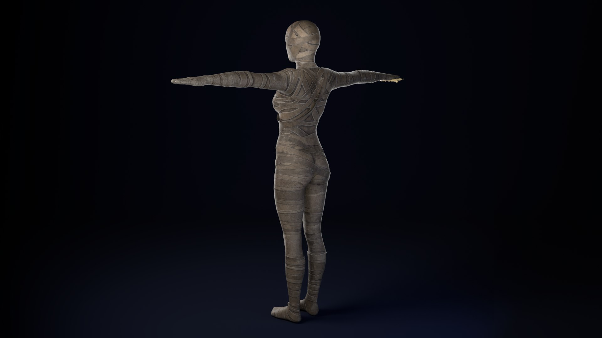 Mummy 3D Model - TurboSquid 2250012